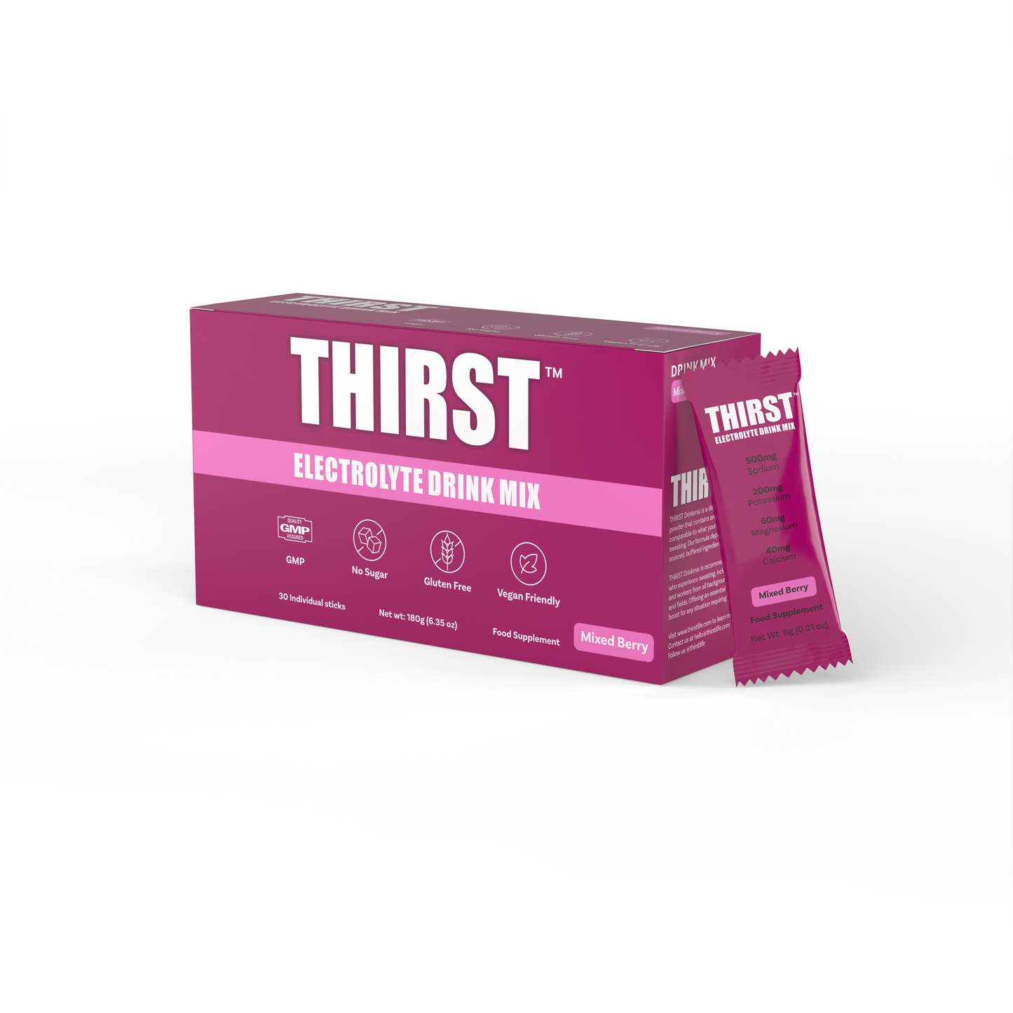 30X Mixed Berry Sticks – THIRST LIFE